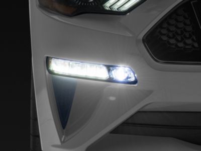 Mustang LED Fog Lights with Sequential Turn Signals (18-23 Mustang GT ...
