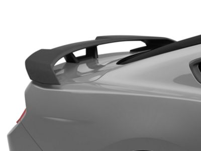 Mustang Performance Pack Style Rear Spoiler; Matte Black (15-23 Mustang ...