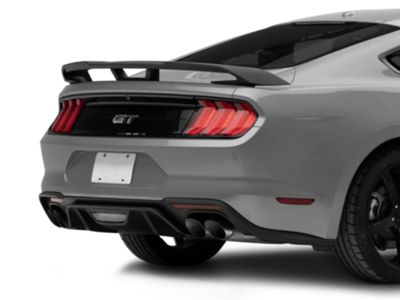 Mustang Performance Pack Style Rear Spoiler; Matte Black (15-23 Mustang ...
