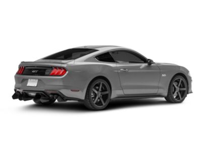 Mustang Rear Diffuser; Matte Black (18-23 Mustang GT; 19-23 Mustang ...