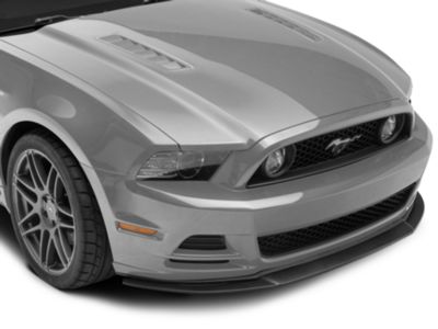Mustang RP Style Front Chin Spoiler; Matte Black (13-14 Mustang GT, V6 ...