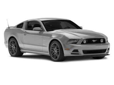 Mustang RP Style Front Chin Spoiler; Matte Black (13-14 Mustang GT, V6 ...