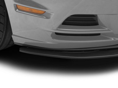 Mustang RP Style Front Chin Spoiler; Matte Black (13-14 Mustang GT, V6 ...