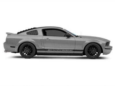 Mustang Track Pack Style Gloss Black Wheel; 18x9; 30mm Offset (10-14 ...