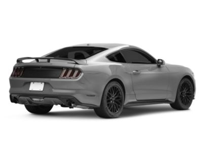 Mustang Track Pack Style Rear Spoiler; Gloss Black (15-23 Mustang ...
