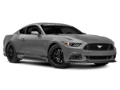 Mustang Performance Pack Style Gloss Black Wheel; Rear Only; 19x10 ...