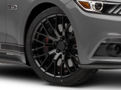 Mustang Performance Pack Style Gloss Black Wheel; 20x8.5; 30mm Offset ...