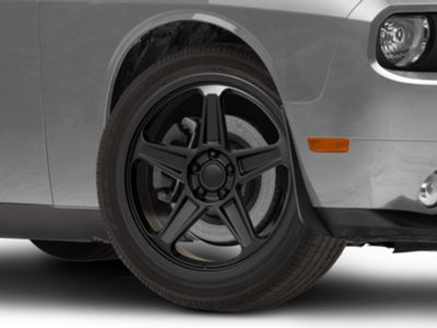 Challenger PR186 Matte Black Wheel; 20x9; 20mm Offset (08-23 RWD ...