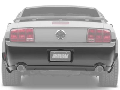 Ford Mustang Rear Bumper Cover; Unpainted FO1100388PP (05-09 Mustang GT ...