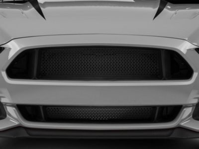 RTR Mustang Grille; Black 389943 (15-17 Mustang GT, EcoBoost, V6 ...