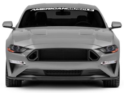 RTR Mustang Grille; Black 403286 (18-23 Mustang GT, EcoBoost) - Free ...