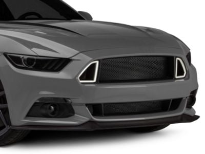 RTR Mustang Grille with LED Accent Vent Lights 389944 (15-17 Mustang GT ...