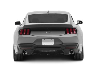 RTR Mustang Rear Spoiler; Matte Black 11011.0009.12.A (2024 Mustang ...