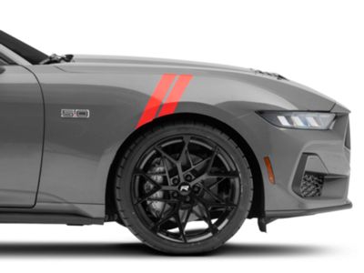 SEC10 Mustang Hash Marks; Red 26361 (2024 Mustang) - Free Shipping