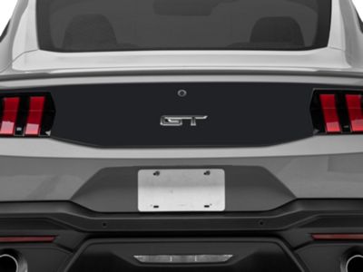 SEC10 Mustang Upper and Lower Decklid Panel Decal; Matt Black 438520 ...