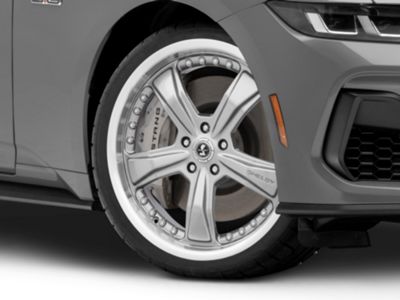 Shelby Mustang Razor Gunmetal Wheel; 20x9; 24mm Offset SB198S2966 (24 ...