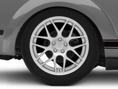 Mustang AMR Silver Wheel; Rear Only; 19x10; 48mm Offset (05-09 Mustang ...