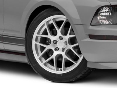 Mustang AMR Silver Wheel; 19x8.5; 30mm Offset (05-09 Mustang) - Free ...
