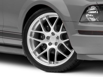 Mustang AMR Silver Wheel; 20x8.5; 30mm Offset (05-09 Mustang) - Free ...