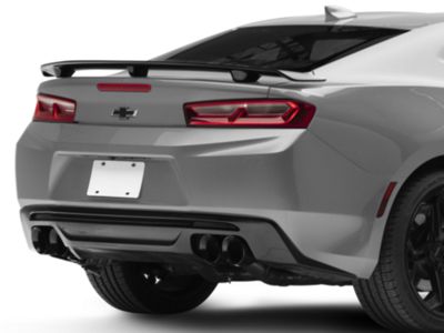 SpeedForm Camaro 3-Post Rear Spoiler; Gloss Black CC13796 (16-24 Camaro ...