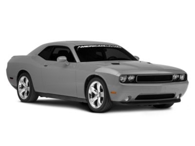 SEC10 Challenger AmericanMuscle Windshield Banner; White CH22100 (08-23 ...