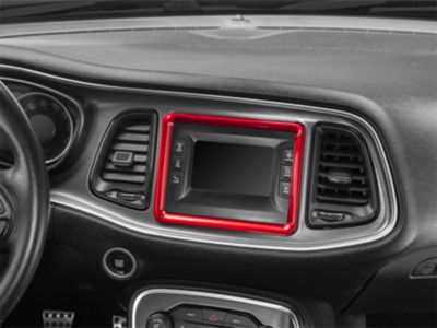 SpeedForm Challenger Center Dash Trim; Red CH16666 (15-23 Challenger ...