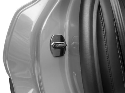 SpeedForm Mach-E Door Lock Trim; Black ME5367 (21-25 Mustang Mach-E ...