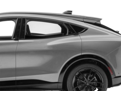 SpeedForm Mach-E Rear Door Handles; Gloss Black ME5258 (21-25 Mustang ...