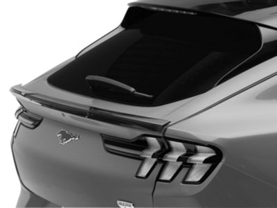 SpeedForm Mach-E Rear Spoiler; Carbon Fiber ME5259 (21-24 Mustang Mach ...