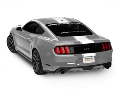 SpeedForm Mustang Super Snake Style Stripes; White 434441 (15-23 ...