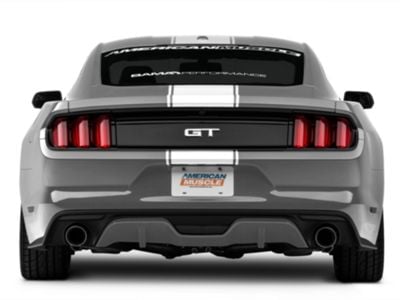 SpeedForm Mustang Super Snake Style Stripes; White 434441 (15-23 ...