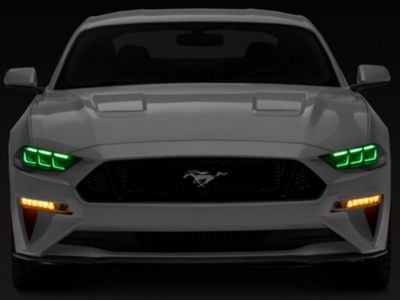 Striker Lights Mustang RGB Flow Series S650 Style Headlights with ...