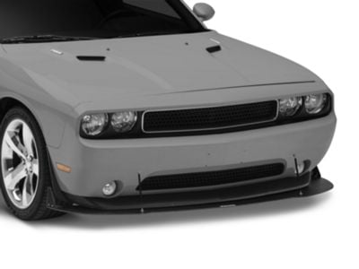 Challenger VZ Style Front Bumper Splitter; Textured Black (15-23 ...
