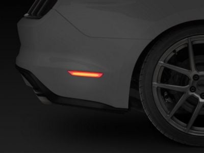 Mustang Clear LED Rear Side Markers (15-23 Mustang) - Free Shipping