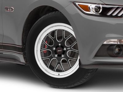 Weld Racing Mustang RTS S77 Black Anodized Wheel; Front Only; 18x5 ...
